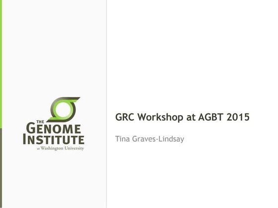 Previewing GRCm39: Assembly Updates from the GRC | PPT
