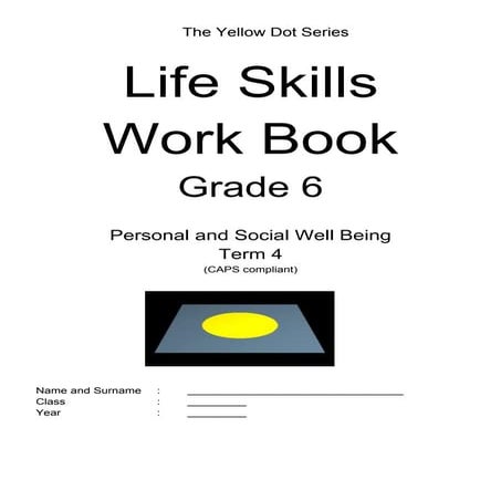 Life skills lesson plan term 4 | DOCX