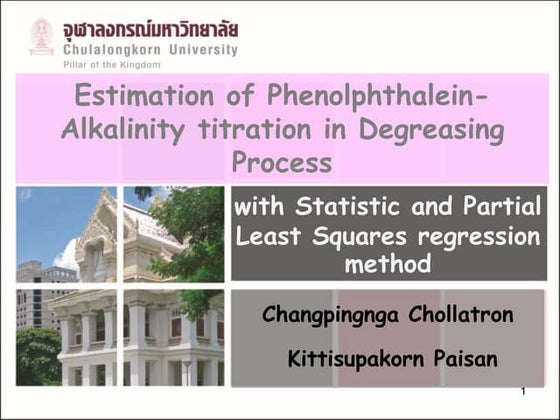 pKa and log p determination | PPTX