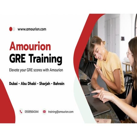 Amourion Training Institute - GRE Training Classes in Dubai | GRE Exam Preparation Course in ...