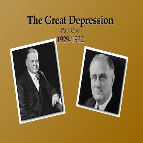 Great Depression Lesson | PPT