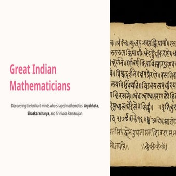 Sridharacharya | PPTX