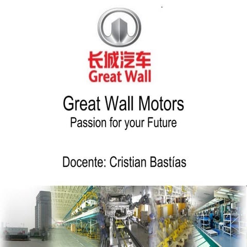 Great Wall Motors | PPT