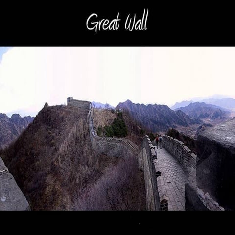 Great Wall Of China | PPT