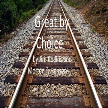 Great by choice | PPTX