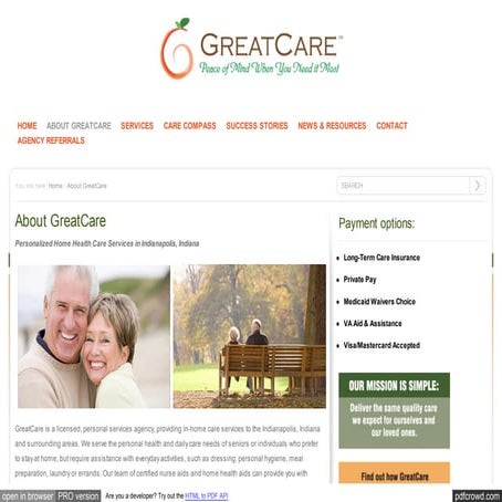 Greatcare indiana | PPT