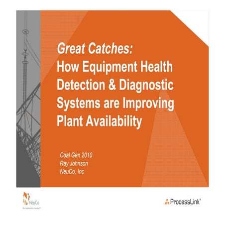 NeuCo's MaintenanceOpt Great Catches | PPT