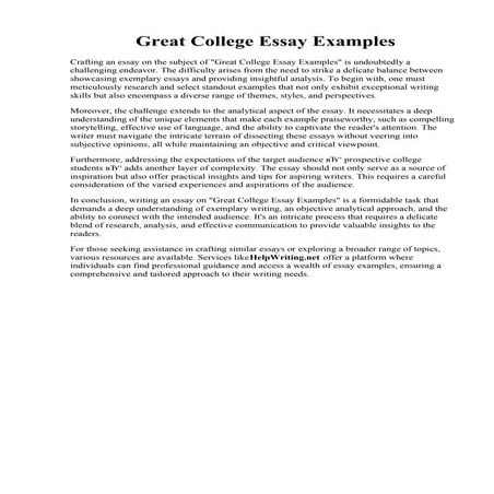 Great College Essay Examples.pdf