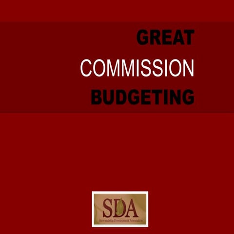 Great Commission Budgeting | PPTX