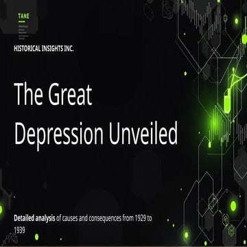 Stock Market Crash Of 1929 | PPTX