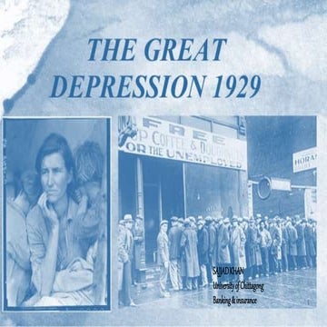 Great depression1929 | PPT