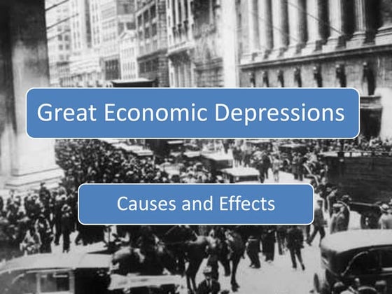 Global economic depression overview | PPTX | Business | Business and ...