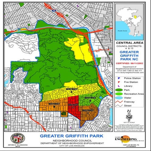 Greater Griffith Park NC Regional Map | PDF