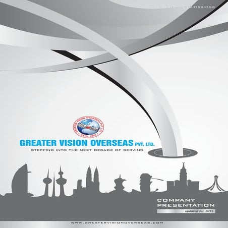 Greater vision profile English & Arabic | PDF