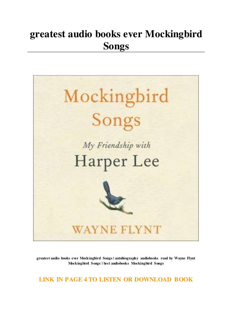 Mockingbird Song