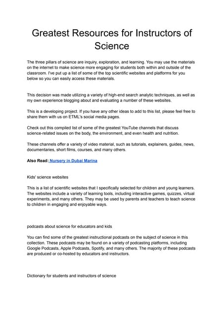 How Do Children Learn? | PDF