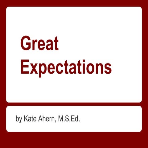 Great expectations | PPT
