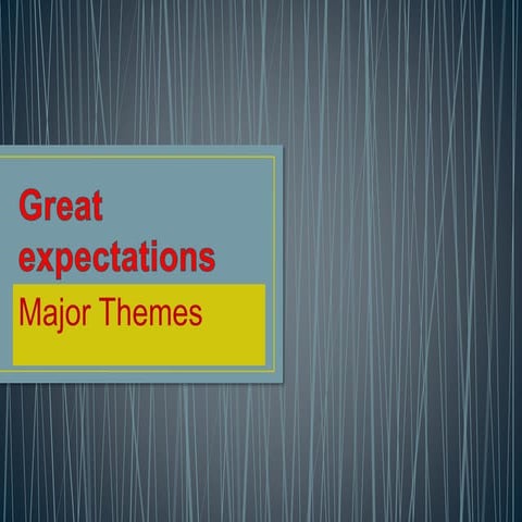 Great expectations | PPTX