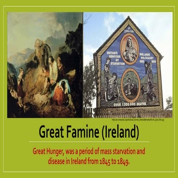 Great Famine (Ireland) | PDF