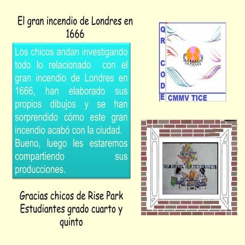 Great fire of London, Collaborative project (decoding project) | PPT