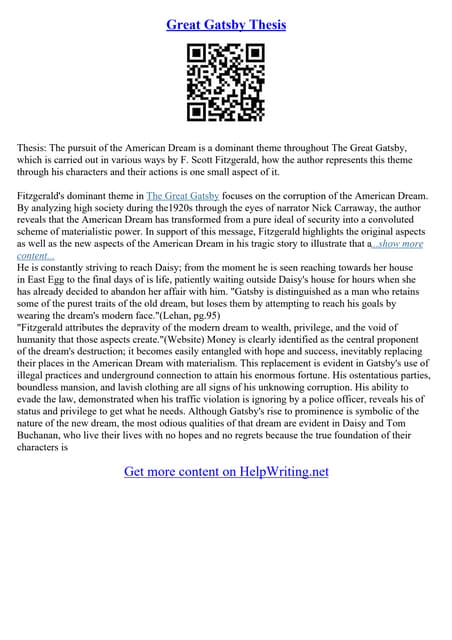 American Literature: The Great Gatsby.pptx