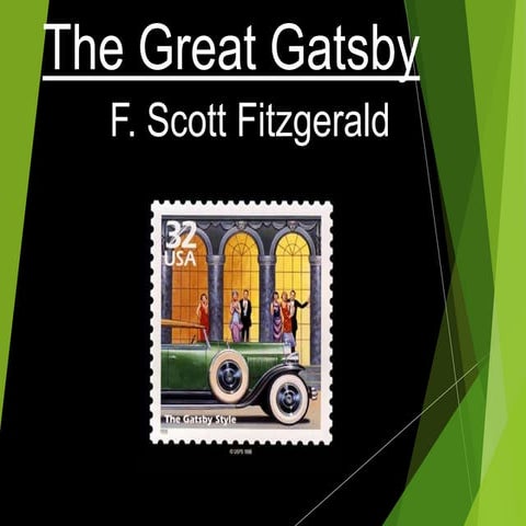 Great gatsby intro notes | PPT