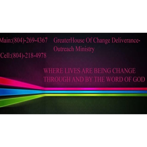 Greater house of change | PDF