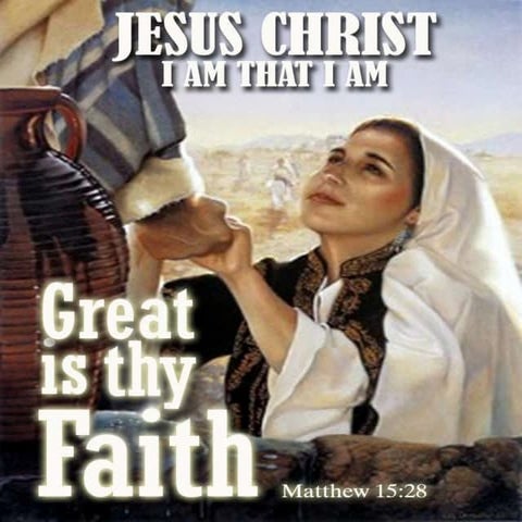 Great is thy faith | PPTX