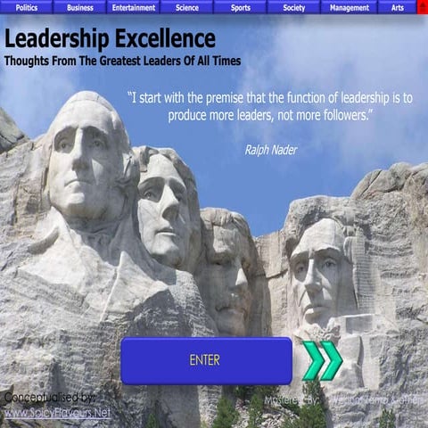 Great Leaders (For Vista, Office 2007) | PPT