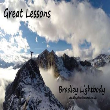 Great lessons | PPT