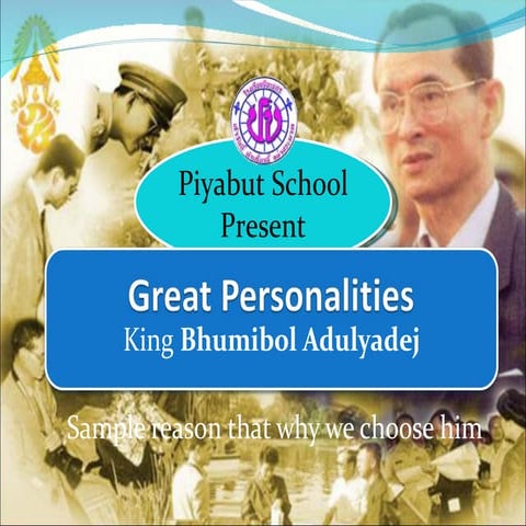 Great personalities | PPT