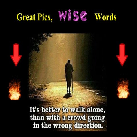 Great Pics, Wise Words | PPT