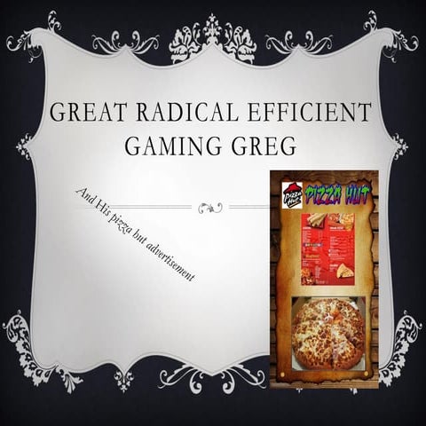 Great radical efficient gaming greg | PDF