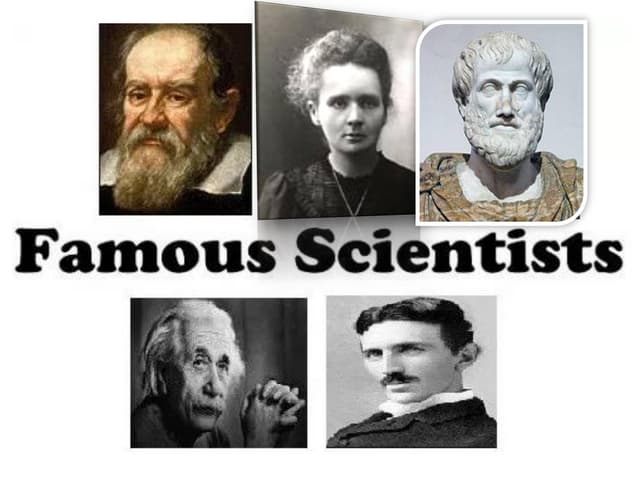 Famous scientist and inventions | PPTX