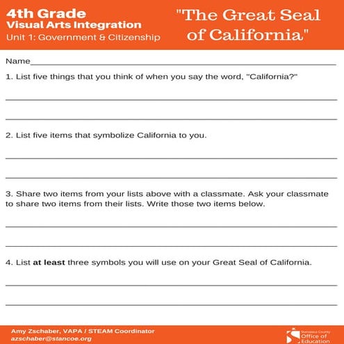 Great seal pre planning worksheet | PDF
