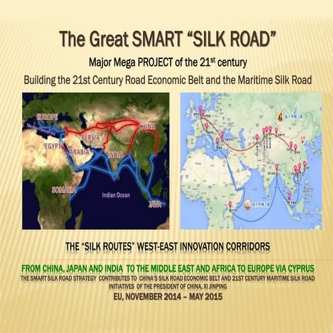 Great Smart Green Silk Road: One Belt, One Road | PPT
