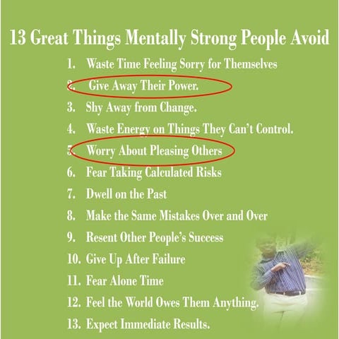 Great things strong people avoid | PDF