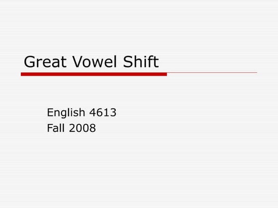 English Vowel 'u' | PPT
