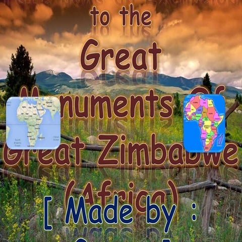 Great zimbabwe ppt 8f group6 | PPTX