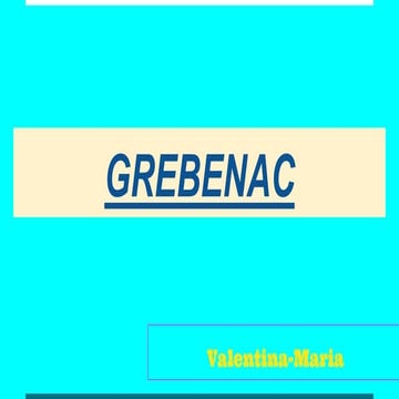 Grebenac city | PPTX