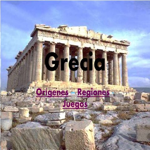 Grecia 3ro basico | PPTX