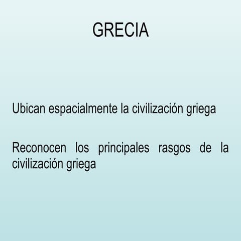 Historia para ninos antigua grecia | PPT