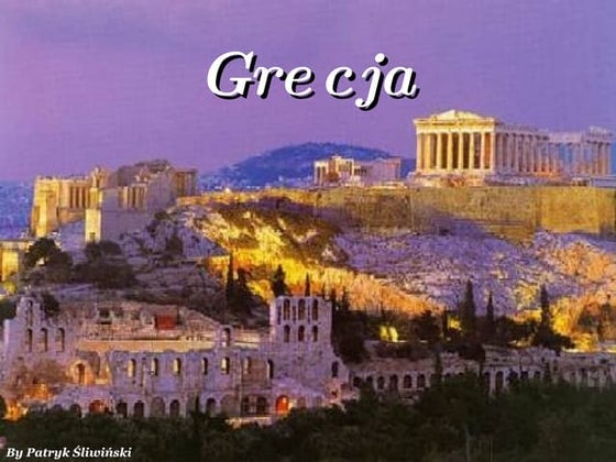 Atrakcje turystyczne Grecji | PPTX