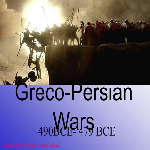Greco persian wars ppt | PPT
