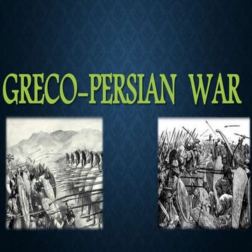 Greco-Persian War | PPTX