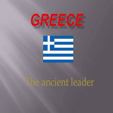 Greece | PPTX | Europe Travel | Travel Locations