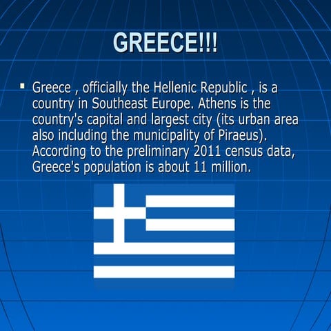 Greece! | PPT | Europe Travel | Travel Locations