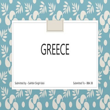 Greece | PPTX