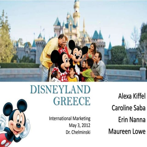 Greece- Disney Campaign Project 2012 | PPT