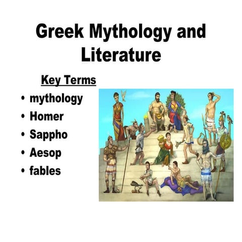 Introduction to Greek Mythology/ English 10 | PPT